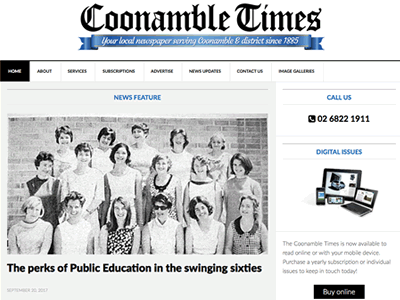 Coonamble Times - BushMedia Digital & Design